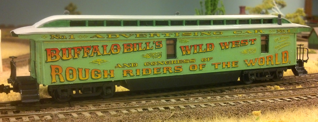 Stockton and Copperopolis Railroad: More Buffalo Bill